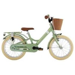 Kinderfahrrad Puky "YOUKE 16 Classic" Gr. 25, gr&uuml;n (retro gr&uuml;n), Fahrr&auml;der, Kinder, 25,4cm, ab 4 Jahren, 16 Zoll