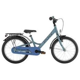 Kinderfahrrad Puky "YOUKE 18 Alu" Gr. 27, blau (breezy blau), Fahrr&auml;der, Kinder, 27cm, ab 5 Jahren, 18 Zoll
