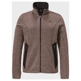 Sch&ouml;ffel Fleecejacke SCH&Ouml;FFEL "Hiking CIRC Fleece Jk Style Yew WMS", Damen, Gr. 36, 3905, braun, Oberstoff: 100% Polyester; Futter: 100% Polyester; Oberstoff Besatz: 100% Polyester, regular fit, hoch geschlossener Ausschnitt, Jacken Fleecejacke