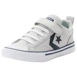 Sneaker Converse "PRO BLAZE STRAP LEATHER EASY ON", Damen, Gr. 35, barely grau, navy, wei&szlig;, Leder, Schuhe Sneaker