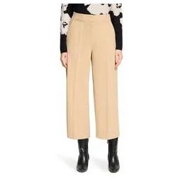 Culotte Betty Barclay "Damen unifarben", Damen, Gr. 36, Normalgr&ouml;&szlig;en, beige, Obermaterial: 96% Polyester, 4% Elasthan, relaxed fit 3/4-L&auml;nge, Hosen Culotte