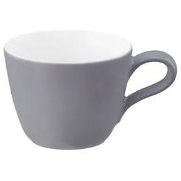 Espressotasse Seltmann Weiden "Life Fashion", wei&szlig; (elegant grau, wei&szlig;), B:6,8cm H:5,1cm &Oslash;:9,1cm, Porzellan, Trinkgef&auml;&szlig;e, Espressotasse, Espressoobertasse 0,09 l