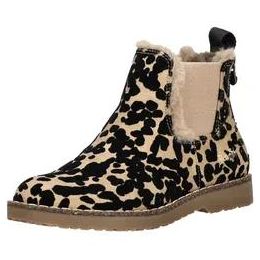Stiefelette Blowfish "Blowfish Stiefelette Lederimitat/Textil", Damen, Gr. 40, leopard, Lederimitat, Textil, Schuhe Stiefelette