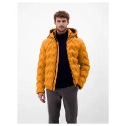 Steppjacke Lerros "Herren Funktions-Steppjacke", Damen, Gr. XL, orange (pumpkin orange), 100% Polyester, Jacken Steppjacke