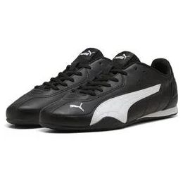 Sneaker Puma "Catch Sneakers Erwachsene", Damen, Gr. 39, schwarz-wei&szlig; (schwarz, wei&szlig;), Obermaterial: Synthetik, Textil. Futter: Textil. Innensohle: Textil. Laufsohle: Gummi, Schuhe Sneaker