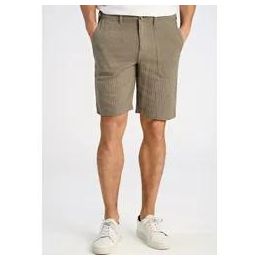 Shorts LINDBERGH "Leinenshorts Relaxed Fit", Herren, Gr. S, gr&uuml;n (army), Obermaterial: 55% Baumwolle, 45% Leinen, meliert, relaxed fit, Hosen Shorts