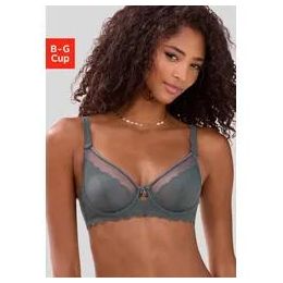 B&uuml;gel-BH Vivance, Damen, Gr. 80, Cup B, gr&uuml;n (khaki), Spitze, Obermaterial: 92% Polyamid, 8% Elasthan, BHs B&uuml;gel-BH, mit h&uuml;bschen Spitzentr&auml;gern, sexy Dessous