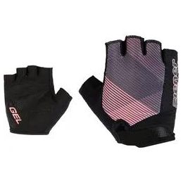 Fahrradhandschuhe Ziener "CHADI-Z JUNIOR", Kinder, Gr. L, schwarz.powder blush, Materialmix, Handschuhe