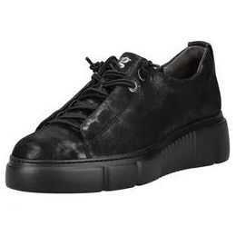 Sneaker Paul Green "Paul Green Sneaker Leder", Damen, Gr. 40, schwarz, Leder, Schuhe Sneaker