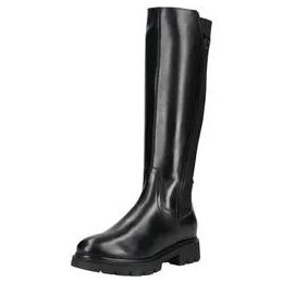 Stiefel Nero Giardini "Nero Giardini Stiefel Leder/Textil", Damen, Gr. 37, schwarz, Leder, Textil, Schuhe Stiefel