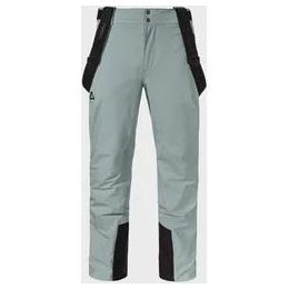 Sch&ouml;ffel Latzhose SCH&Ouml;FFEL "Ski Pants Style Pine MNS", Damen, Gr. 54, Normalgr&ouml;&szlig;en, 9405, grau, Oberstoff: Aussenseite: 100% Polyester; (Membran: Polyurethan); Futter Rumpf oben: 88% Polyester, 12% Elasthan; Futter Rumpf unten: 100% Polyester; Wattierung: 100% Polyester, Hosen