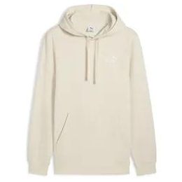 Hoodie Puma "Essentials Small No. 1 Logo Hoodie Herren", Herren, Gr. 4XL, alpine snow wei&szlig;, Obermaterial: 66% Baumwolle, 34% Polyester; Kapuzenfutter: 100% Baumwolle; Rippe: 97% Baumwolle, 3% Elasthan, normal, Sweatshirts Hoodie