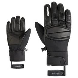 Skihandschuhe Ziener "GOMIN-Z AS glove man", Damen, Gr. 10.5, schwarz, Materialmix, Handschuhe