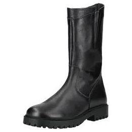 Think! Stiefel THINK "Think Stiefel Leder", Damen, Gr. 39, schwarz, Leder, Schuhe Stiefel