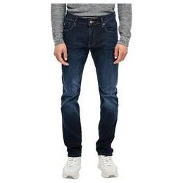 Slim-fit-Jeans QS, Herren, Gr. 38, L&auml;nge 34, dunkelblau, Denim/Jeans, Obermaterial: 98% Baumwolle, 2% Elasthan, unifarben, slim fit kn&ouml;chellang, Jeans Slim-fit-Jeans, im Five-Pocket Style