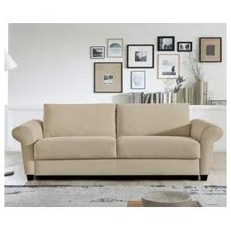Schlafsofa Bali "ELISA Dauerschl&auml;fer in 140 und 160er Breite", beige, B:231cm, 92% Polyester, 8% Polyacryl, Sofas, Schlafsofa, stabile Gitterrost-Unterfederung