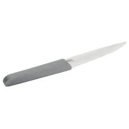 Steakmesser Woll "Cutting Edge", grau, 1 Stk., Edelstahl, Kunststoff, Essmesser, aus deutschem Edelstahl gem&auml;&szlig; DIN 1.4116