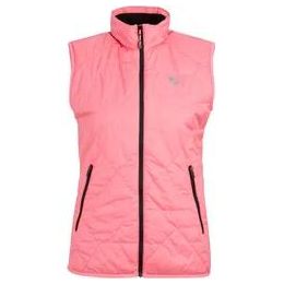 Funktionsweste Ziener "NALIA-Z vest lady", Damen, Gr. 44, strawberry sorbet, Obermaterial: 100% Polyester; Obermaterial 2: 84% Polyester, 16% Elasthan; Futter: 100% Polyester; Wattierung: 100% Polyester, Westen Funktionsweste