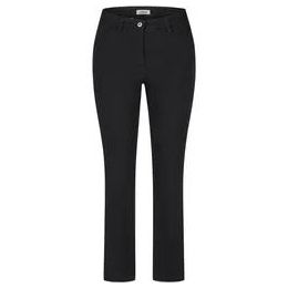 5-Pocket-Hose KjBRAND "Fanni Frame", Damen, Gr. 28, K-Gr, schwarz, Web, Obermaterial: 71% Baumwolle, 25% Polyester, 4% Elasthan, unifarben, figurbetont kn&ouml;chellang, Hosen 5-Pocket-Hose, mit Taschen