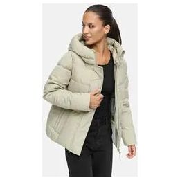 Outdoorjacke Marikoo "Elira", Damen, Gr. M, pebble grau, Obermaterial: 100% Polyester; Innenseite: 100% Polyester; Futter: 100% Polyester; Wattierung: 100% Polyester, Jacken Outdoorjacke, mit warmem Teddyfell