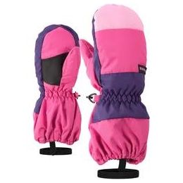F&auml;ustlinge Ziener "LIWI-Z AS glove mini", Baby, Gr. 2,5, rosa (pop pink), Obermaterial: 100% Polyester. Innenseite: 100% Polyester. Futter: 100% Polyester. Wattierung: 100% Polyester, Handschuhe F&auml;ustlinge