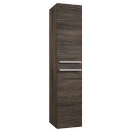 Hochschrank Welltime "Serena", bown oak, B:35cm H:160cm T:35cm, FSC-zertifizierter Holzwerkstoff, Schr&auml;nke, Hochschrank, mit Soft-Close-Funktion, Breite 35 cm, FSC-zertifiziertes Material
