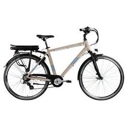 Z&uuml;ndapp E-Bike Z&Uuml;NDAPP "Z807" Gr. 50, beige (natur), Elektrofahrr&auml;der, 50cm, 28 Zoll (71,12cm), Pedelec, Elektrofahrrad f&uuml;r Damen und Herren