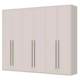 Dreht&uuml;renschrank OTTO HOME "Opera mit oder ohne Kranz inkl. LED-Bel.,B 227,272,317 oder 362 cm", cashmere, B:272cm H:224cm T:56cm, FSC-zertifizierter Holzwerkstoff, MDF, Schr&auml;nke, Dreht&uuml;renschrank, UV lackiert, Soft Close Funktion, H&ouml;henverstellbare F&uuml;&szlig;e