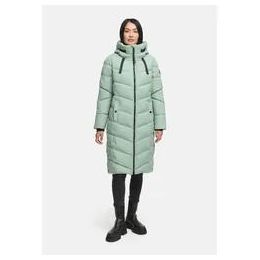 Winterjacke Navahoo "Schmatzib&auml;r", Damen, Gr. XXL, smokey mint, Obermaterial: 100% Polyester; Innenseite: 100% Polyester; Futter: 100% Polyester, Jacken Winterjacke, mit weichem Teddyfell innen