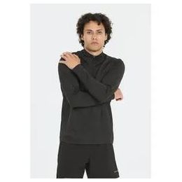 Funktionsshirt Endurance "Etan", Herren, Gr. L, schwarz, 92% Polyamid, 8% Polyester, unifarben, normal, hoch geschlossener Ausschnitt, Shirts Funktionsshirt, mit 4-Wege-Stretch f&uuml;r viel Bewegungsfreiheit