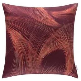 Kissenbez&uuml;ge Estella "Lino", vino, B:50cm L:50cm, Baumwolle, Obermaterial: 100% Baumwolle, Kissenbez&uuml;ge