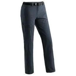 Outdoorhose Maier Sports "Lulaka Winter", Damen, Gr. 34, Normalgr&ouml;&szlig;en, grau, 90% Polyamid, 10% Elasthan, Hosen Outdoorhose, Damen Winter Wanderhose, Funktionshose mit Netzinnenfutter