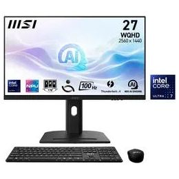 MSI All-in-One PC "Modern AM273QP AI 1UMG-220DE", schwarz, Microsoft Windows 11 Pro, 32 GB RAM 1.000 GB SSD, Desktop-PCs, Topseller