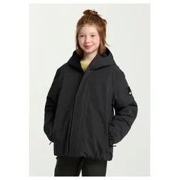 Outdoorjacke Jack Wolfskin "TEEN INS JACKET K", Kinder, Gr. 152, schwarz, Obermaterial: 100% Polyester. F&uuml;llung: 100% Polyester. Futter: 100% Polyester, Jacken Outdoorjacke