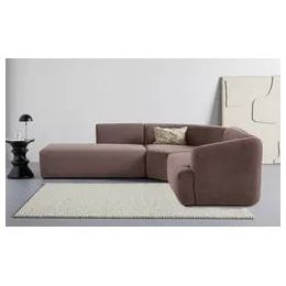 Ecksofa "LYZA L-Form links/rechts, Modularsofa, Ma&szlig;e B/T/H: 211/267/74 cm", braun, B:211cm H:74cm T:267cm, 100% Polyester, LeGer Home by Lena Gercke, Sofas, Ecksofa, als Modul oder separat verwendbar, f&uuml;r individuelle Zusammenstellung