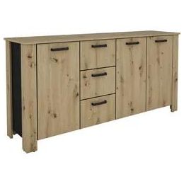 Sideboard ByLiving "Faro", artisan eiche, B:160cm H:84cm T:40cm, FSC-zertifizierter Holzwerkstoff, Sideboards, Sideboard, moderne Kommode in verschiedenen Farben verf&uuml;gbar, 160cm.
