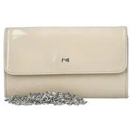 Clutch Nero Giardini "Nero Giardini Taschen Lederimitat", Damen, Gr. onesize, braun (latte), Lederimitat, Taschen