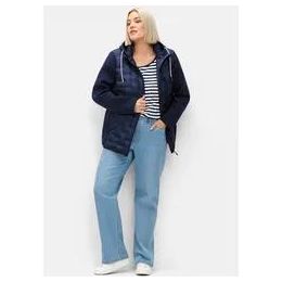 Bequeme Jeans sheego, Damen, Gr. 54, Normalgr&ouml;&szlig;en, blau (light blau, denim), 99% Baumwolle, 1% Elasthan, unifarben, lang, Jeans