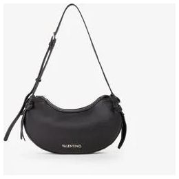 Schultertasche Valentino BAGS "WIN RE", Damen, Gr. B/H/T: 32cm x 15cm x 5,5cm, schwarz, Lederimitat, Taschen Schultertasche, Damen Umh&auml;getasche, Tragetasche, Handtasche mit goldfarbenem Label