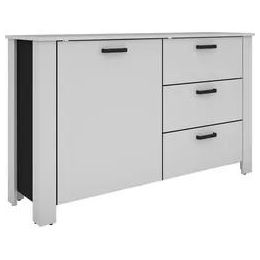 Sideboard ByLiving "Faro", wei&szlig;, B:140cm H:84cm T:40cm, FSC-zertifizierter Holzwerkstoff, Sideboards, Sideboard, moderne Kommode in verschiedenen Farben verf&uuml;gbar, 140cm.
