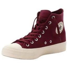 Sneaker Converse "CHUCK TAYLOR ALL STAR DURABLE", Herren, Gr. 37,5, rot (deep bordeaux, natural ivory), Textil, Schuhe Sneaker