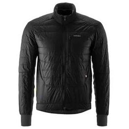 Fahrradjacke Gonso "Trail Jacket Primaloft M", Herren, Gr. XL, schwarz, 100% Polyester, hoch geschlossener Ausschnitt, Jacken Fahrradjacke, Herren Radjacke, warme und atmungsaktive Primaloft-Jacke