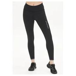 Funktionstights Endurance "Energy V2", Damen, Gr. 48, EURO-Gr&ouml;&szlig;en, schwarz, 81% Polyester, 19% Elasthan, unifarben, Hosen, f&uuml;r besten Komfort an k&uuml;hlen Tagen