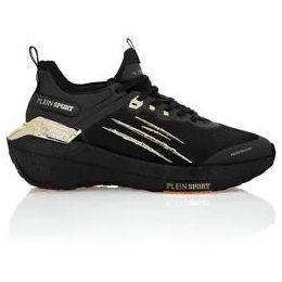 Sneaker Plein Sport "L&auml;ufer Sneaker", Damen, Gr. 36, Normalschaft, schwarz (0293, schwarz, lightgold), Schuhe Sneaker