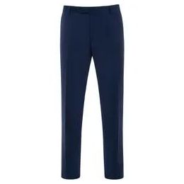 Anzughose Thomas Goodwin "Hose", Herren, Gr. 98, Untersetzt- und Schlankgr&ouml;&szlig;en, royal, 52% Polyester, 43% Wolle, 5% Elasthan, unifarben, slim fit lang, Hosen Anzughose, im Slim-Fit, 3935-0-20707