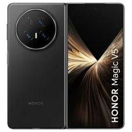 Honor Smartphone "Magic V5", Energieeffizienz: B (A-G), schwarz, 512 GB, Mobiltelefone