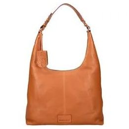 Umh&auml;ngetasche Burkely "Burkely Taschen Leder", Damen, Gr. onesize, braun (cognac), Leder, Taschen Umh&auml;ngetasche