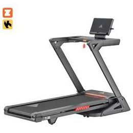 Laufband Adidas PERFORMANCE "Adidas T-25 Treadmill", schwarz mit roten akzenten (ultra series led), Laufb&auml;nder, ohne Unterlegmatte, bis max. 19 km/h, mit Steigung, 135kg max. Benutzergewicht, B:91,5cm H:136,5cm L:185cm