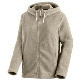 Fleecejacke Maier Sports "Racka W", Herren, Gr. 40, beige, 100% Polyester, Jacken Fleecejacke, Damen Fleece, funktioneller Midlayer, Full-Zip