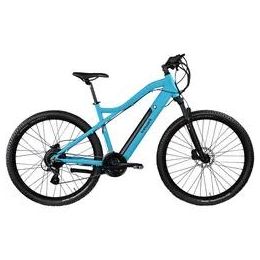 E-Bike Tretwerk "Commander Plus" Gr. 48, blau, Elektrofahrr&auml;der, 48cm, 29 Zoll (73,66cm), Pedelec, Elektrofahrrad f&uuml;r Damen und Herren, MTB